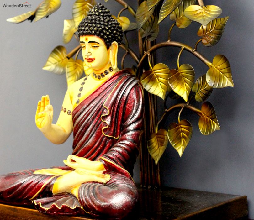 Buy Buddha Figurine Tree Table decor at 26% OFF Online | Wooden Street Buy Buddha Figurine Tree Table decor at 26% OFF Online | Wooden Street