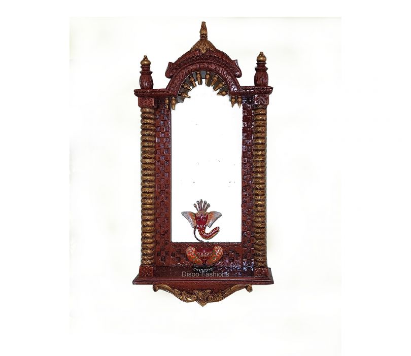 Buy Handmade Wooden Brown Jharokha cum Pooja Shelf at 44% OFF Online ... Buy Handmade Wooden Brown Jharokha cum Pooja Shelf at 44% OFF Online ...