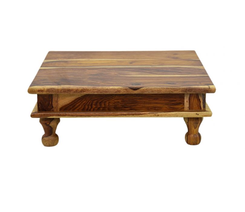 Buy Light Brown Sheesham Wood Chowki at 21% OFF Online | Wooden Street Buy Light Brown Sheesham Wood Chowki at 21% OFF Online | Wooden Street