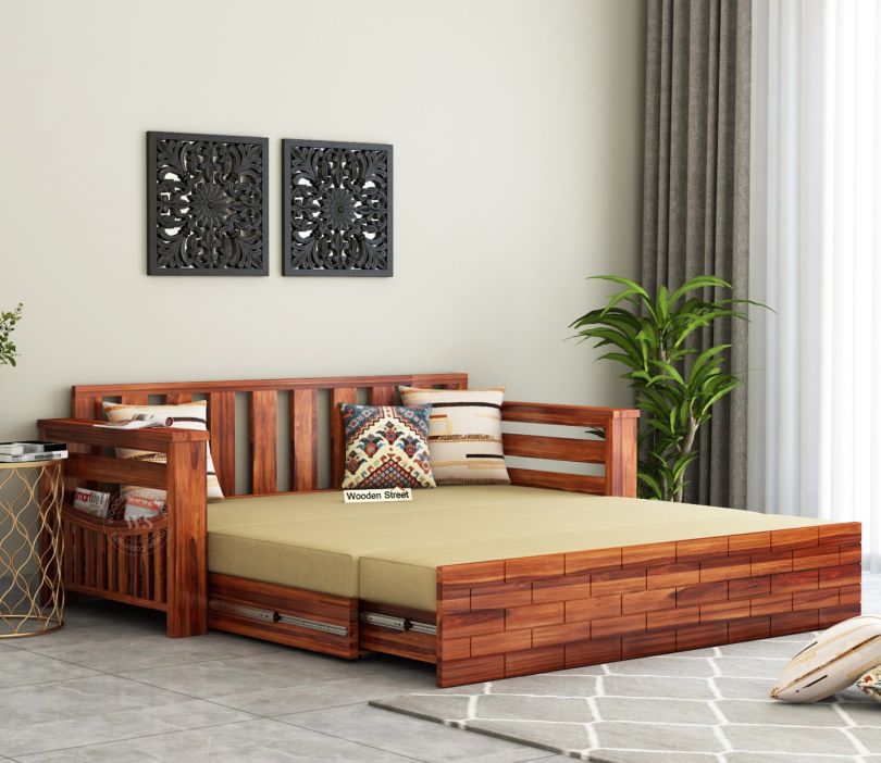 Wood sofa bed store