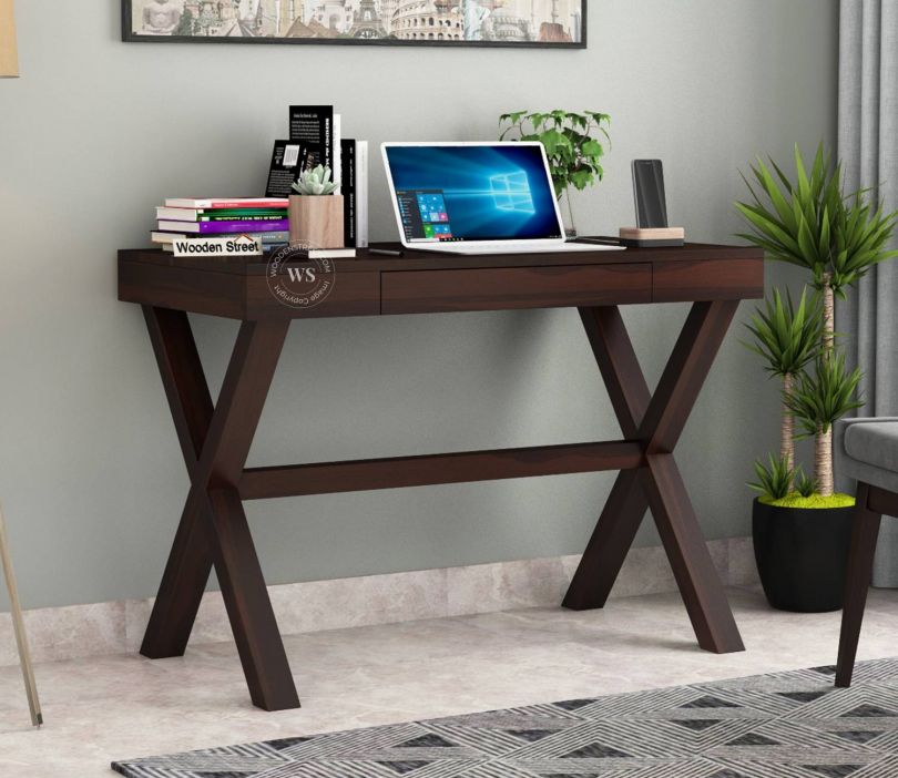 Best solid wood computer desk store